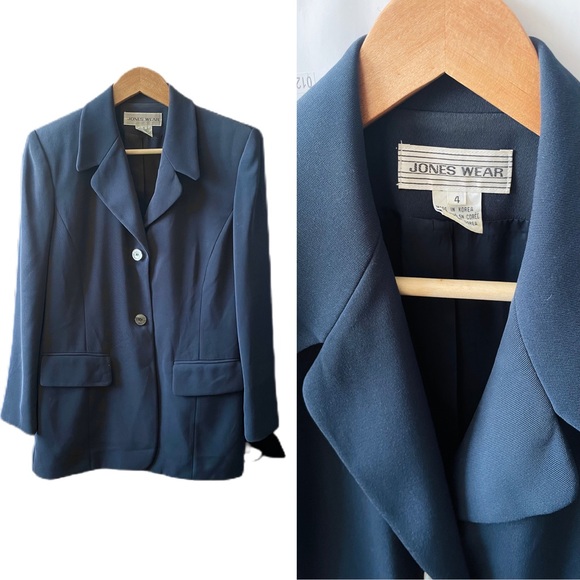 Jones Wear | Jackets & Coats | Jones Wear Vintage Blazer | Poshmark